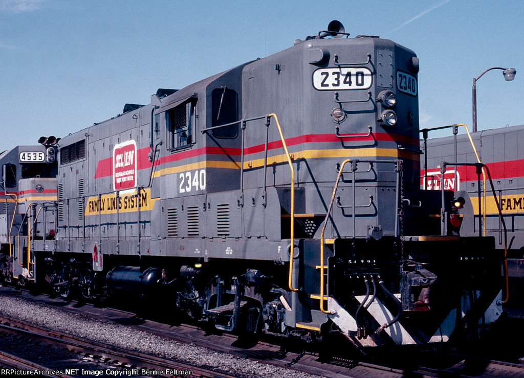 Seaboard System GP7 #2340 (former Louisville & Nashville unit)